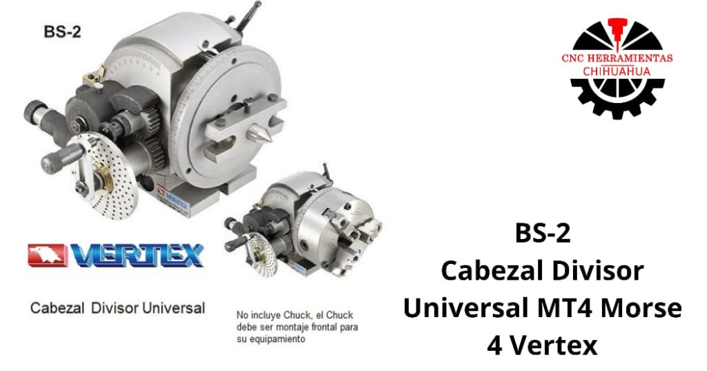 Cabezal Divisor Universal MT4 Morse 4 Vertex