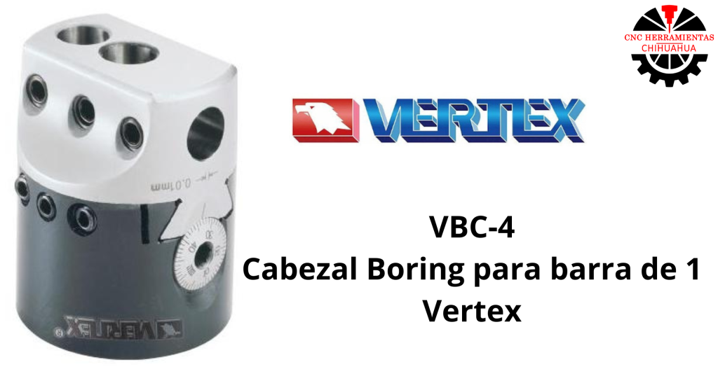Cabezal Boring para barra de 1 Vertex